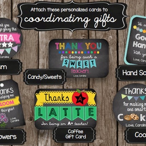 50% OFF SALE Teacher Appreciation BUNDLE- Gifts - Printable Card ...