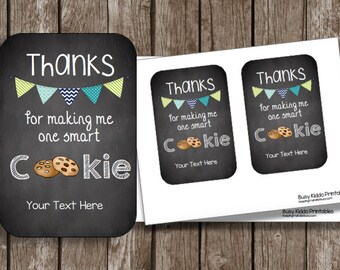 50% OFF SALE Smart Cookie Card Teacher Appreciation Thank | Etsy