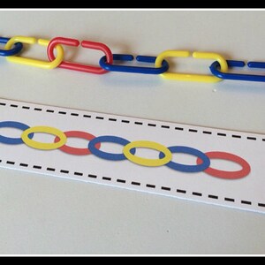 50% OFF SALE - Linking Chains - PDF - Instant Download - Printable ...