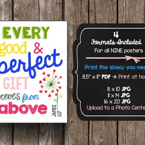 Scripture Wall Art BUNDLE - Kids Bedroom Decor - Playroom - Sunday ...