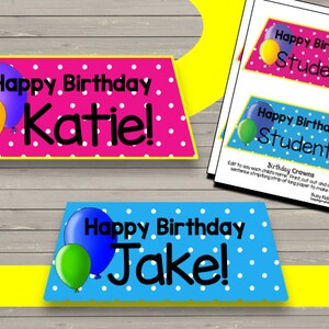50% OFF SALE Birthday Bundle {EDITABLE} Cards - Favors - Crowns ...