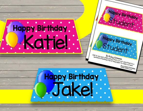 50% OFF SALE Birthday Bundle EDITABLE Cards Favors | Etsy
