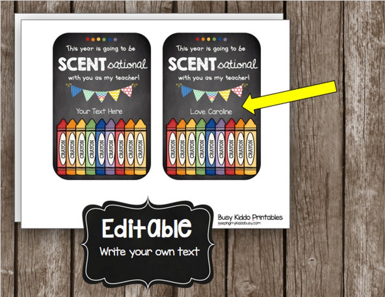 50% OFF SALE Scentsational Teacher Card Sensational Gift - Etsy
