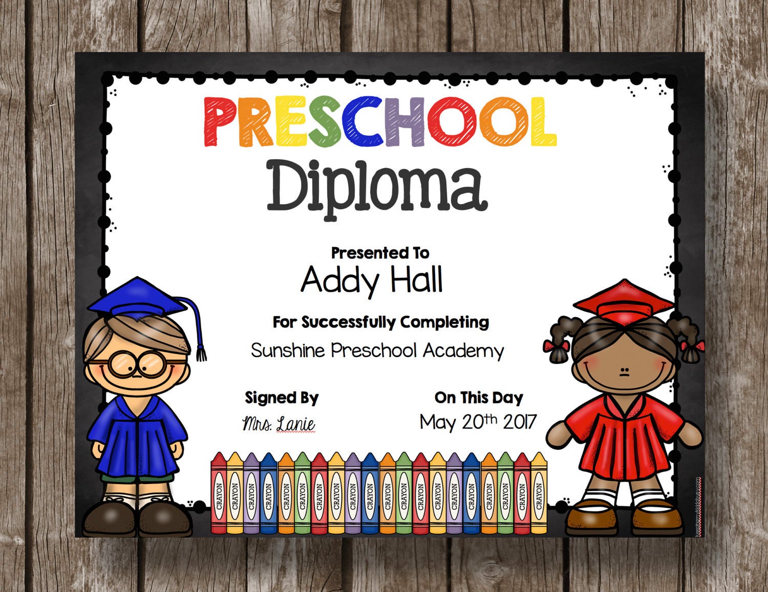 Preschool Graduation Borders
