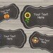 50% OFF SALE Monthly Chalkboard Labels {editable} Tags - Notes ...