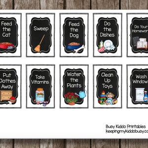 50% Routine Cards - EXTRA Set - Morning - Bedtime - Printable - Instant ...