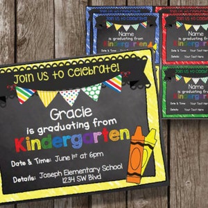 50% OFF SALE Kindergarten Graduation {bundle} Banner - Diploma ...