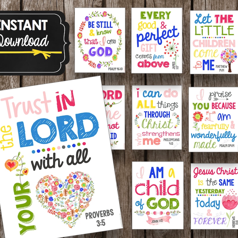 Sunday School Wall Art - Etsy