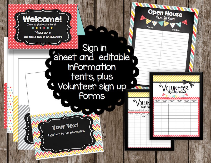 Open House Classroom Bundle Teacher Resources Back to | Etsy