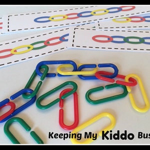 50% OFF SALE - Linking Chains - PDF - Instant Download - Printable ...
