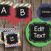 50% OFF SALE - Editable Tags - Labels - Cards - Banner - Classroom ...