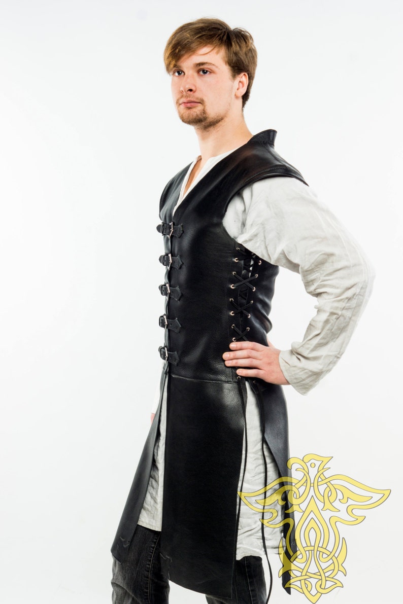 Leather Doublet corsarlarpcosplayleather - Etsy