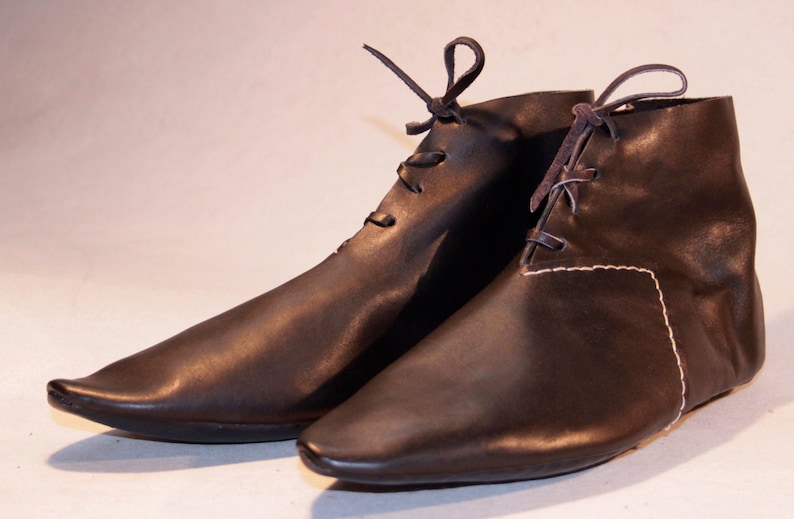 Front Tied Boot 1 middle Ages Shoes | Etsy