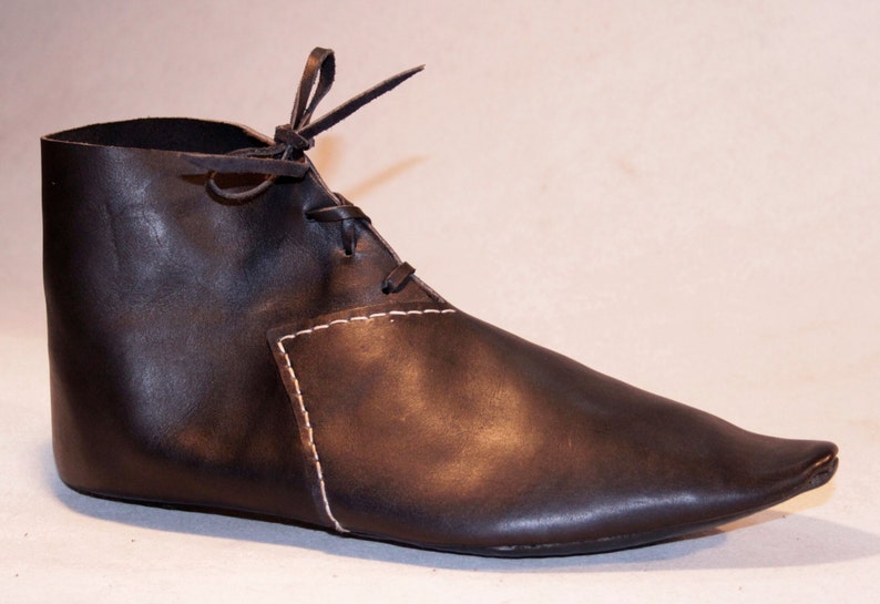 Front Tied Boot 1 middle Ages Shoes | Etsy