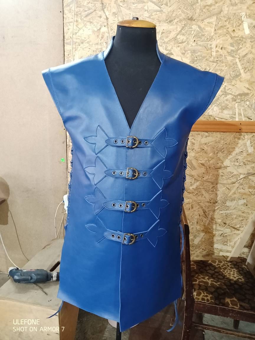 Leather Doublet corsarlarpcosplayleather - Etsy