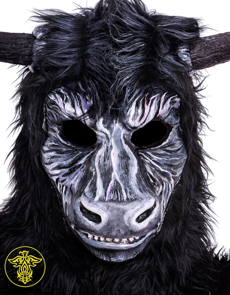 Minotaur mask larp mask mask | Etsy