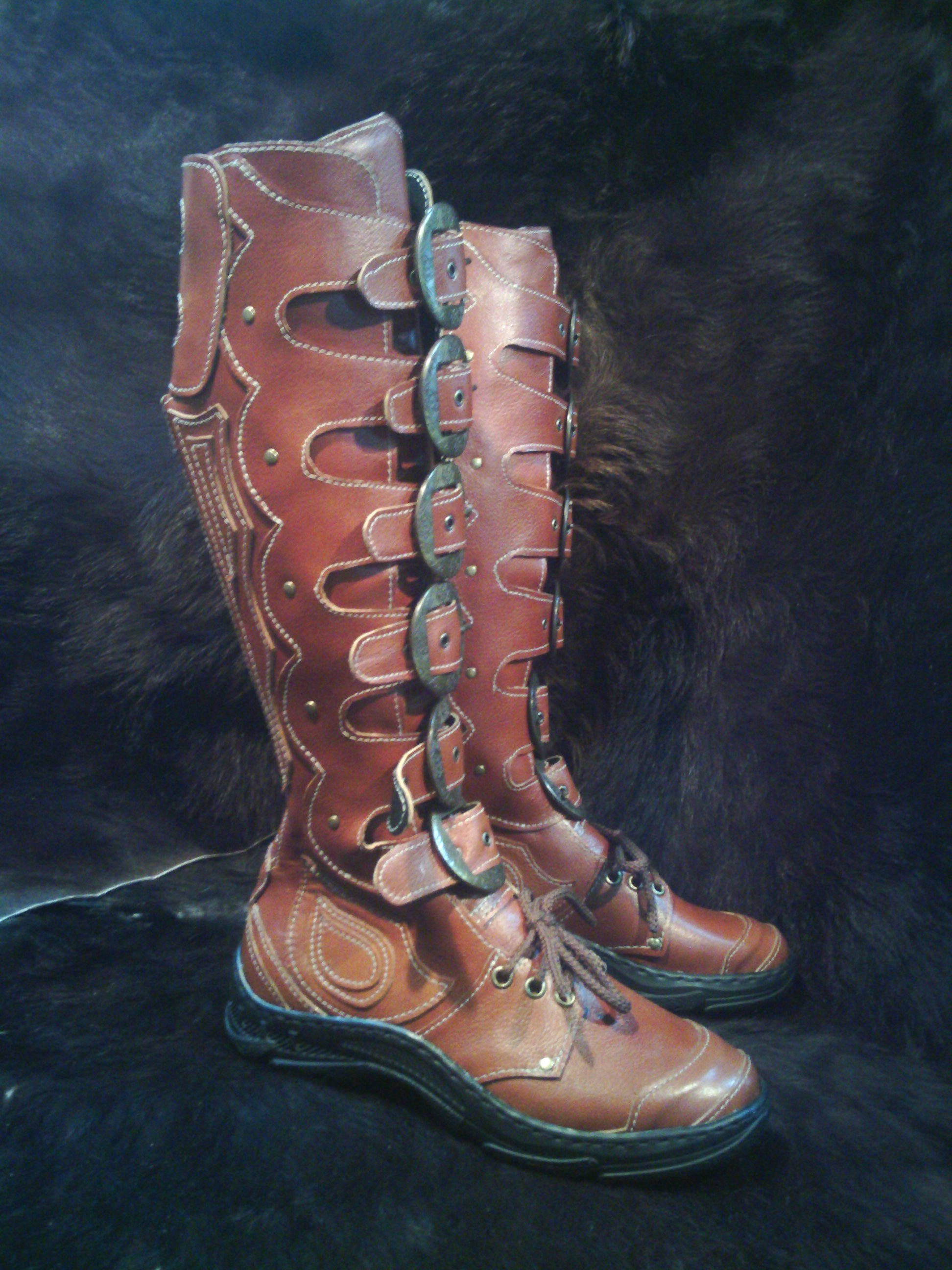 Post Apocalyptic Shoes raidercosplay - Etsy