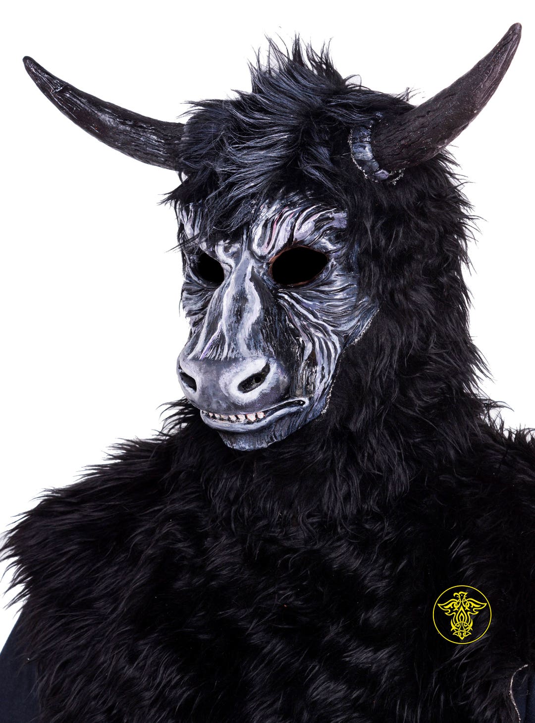 Minotaur Mask Larp Mask Mask - Etsy