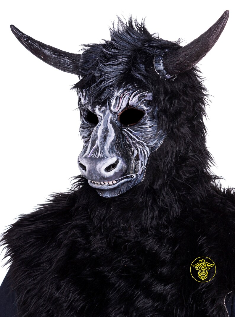 Minotaur Mask Larp Mask Mask - Etsy UK