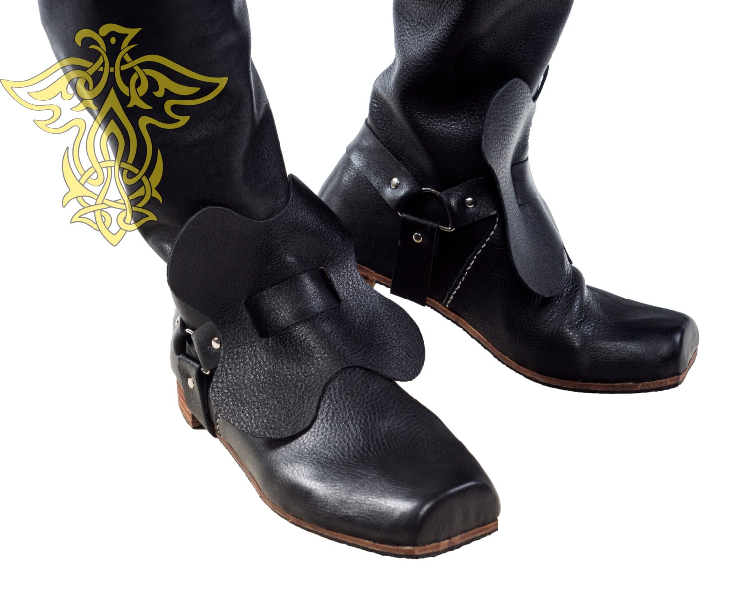High Boots With Improvements Pirate Shoes LARP : Shoes - Etsy
