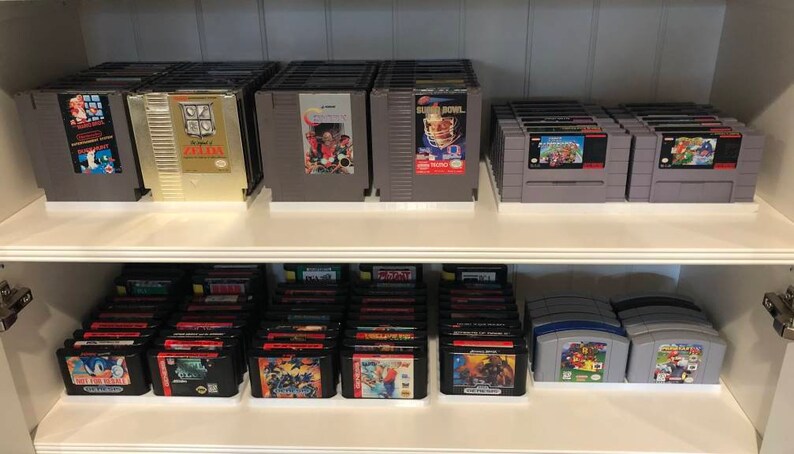 Retro SNES Game Display Stand - Etsy UK