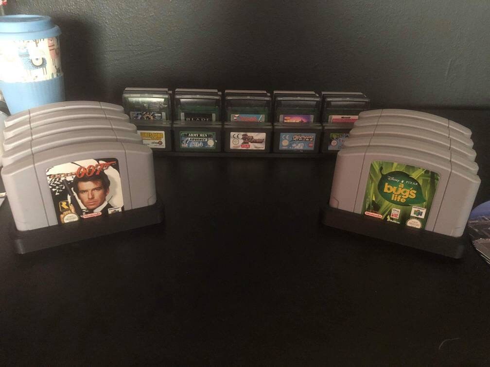 Retro Nintendo 64 Game Display Stand N64 Games - Etsy UK