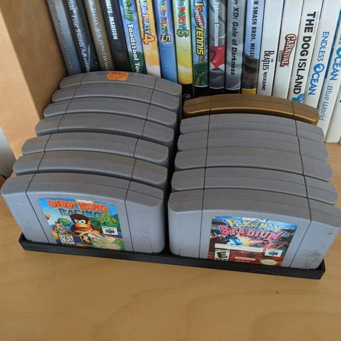 Retro Nintendo 64 Game Display Stand - N64 Games - Etsy
