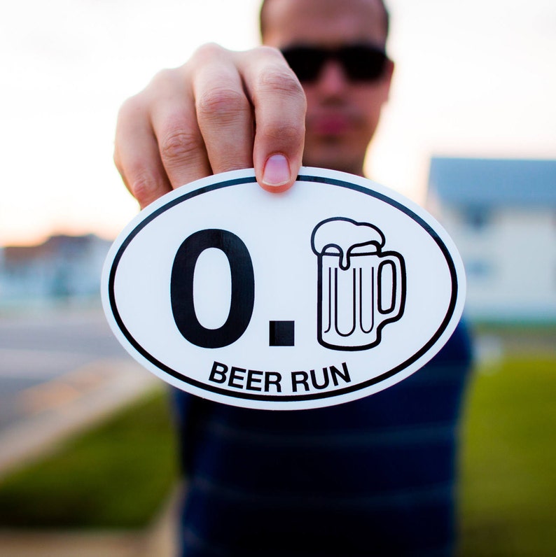 Beer Run Magnet Decal Car / Truck / Camper / Bumper / Cooler - Etsy