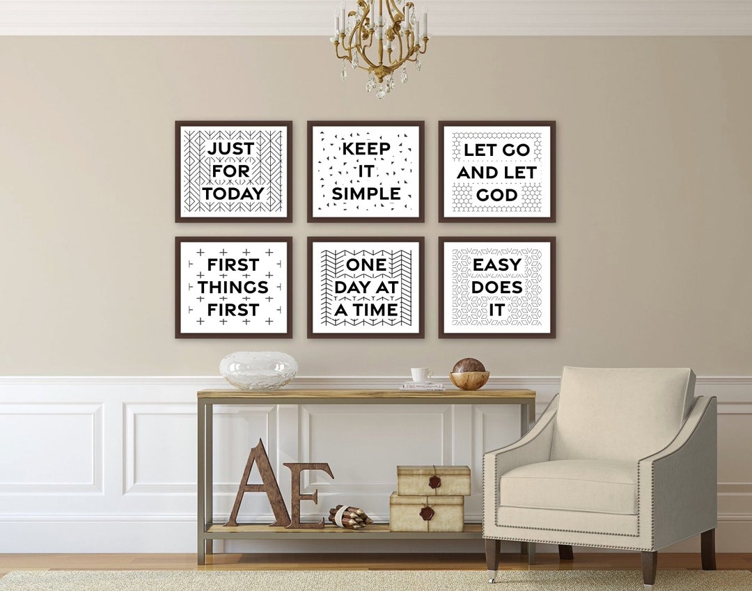 Slogan Poster Pack, AA Slogan Poster Pack, Al-anon Poster Pack, Alateen ...