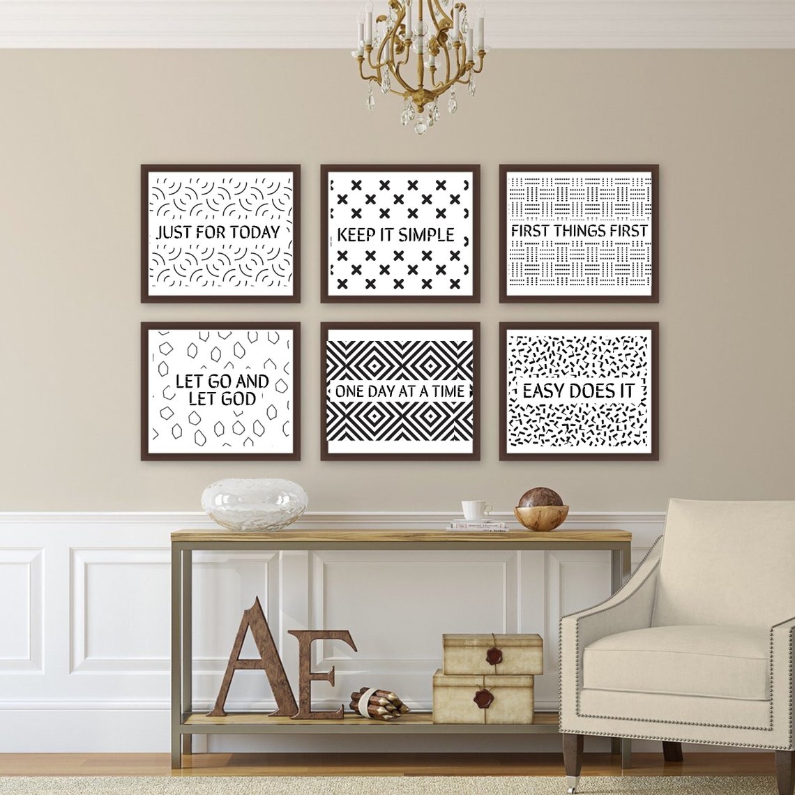 Slogan Poster Pack, AA Slogan Poster Pack, Al-anon Poster Pack, Alateen ...