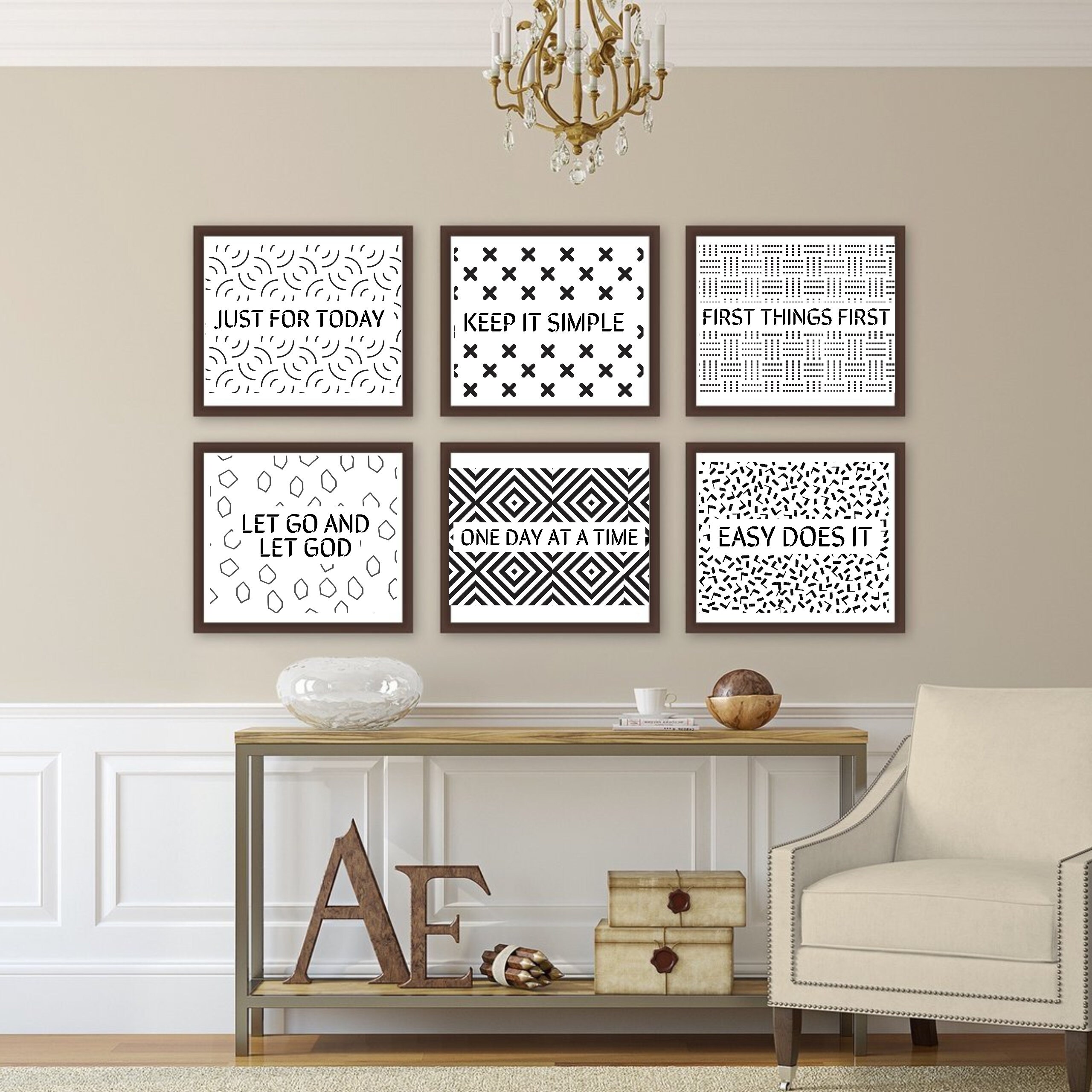 Slogan Poster Pack, AA Slogan Poster Pack, Al-anon Poster Pack, Alateen ...