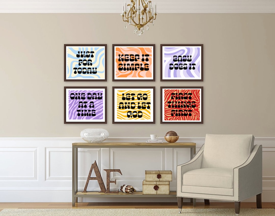 Slogan Poster Pack, AA Slogan Poster Pack, Al-anon Poster Pack, Alateen ...