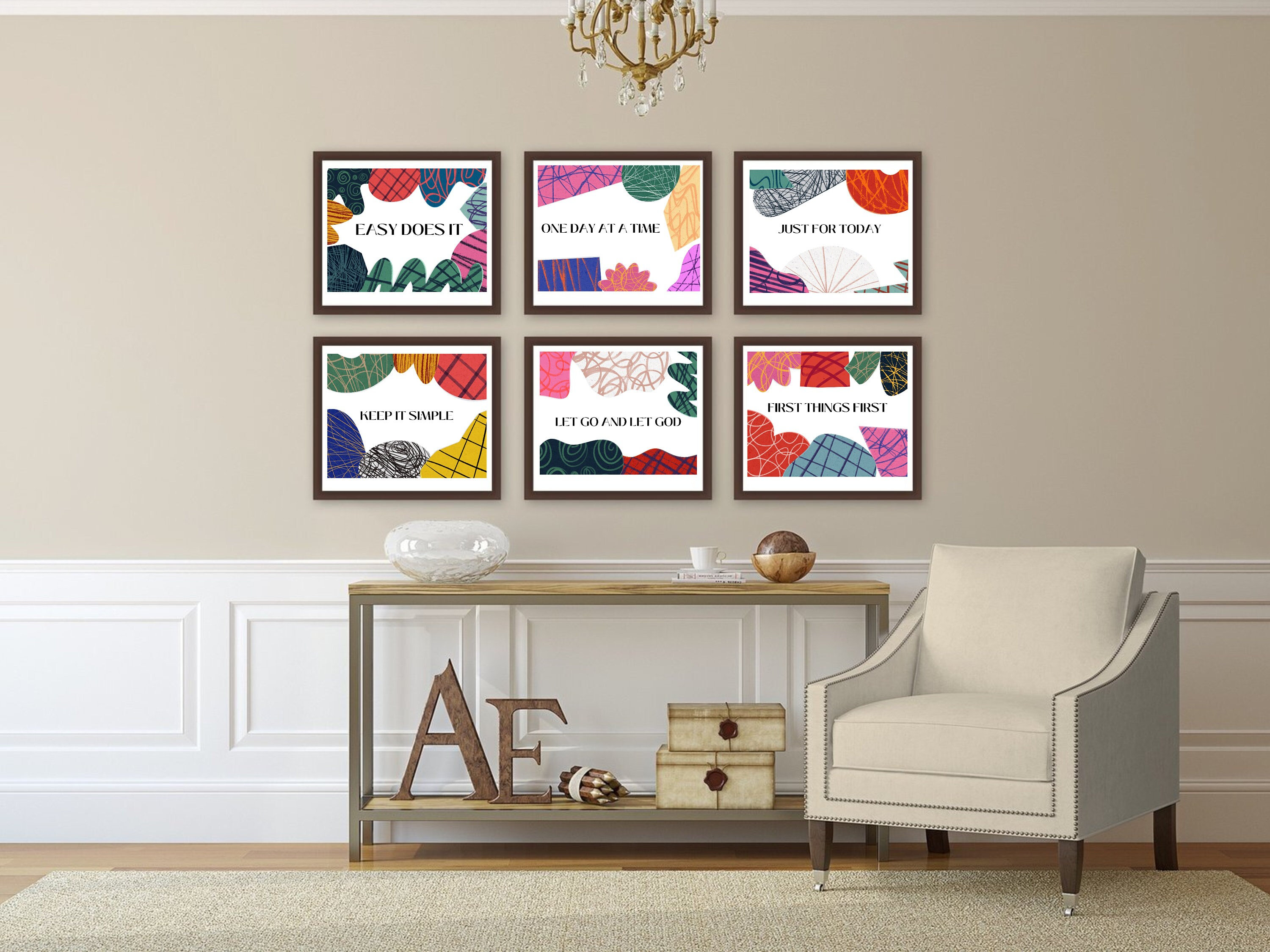 AA Slogan Poster Pack, Al-anon Poster Pack, Alateen Poster Pack ...