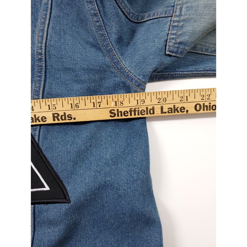 WILDFANG WF Denim Jacket Back Patch Band of Thieves Size Small - Etsy