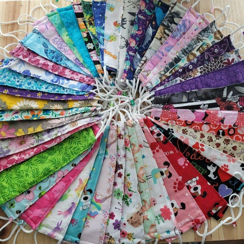 Cloth Face Mask - Etsy