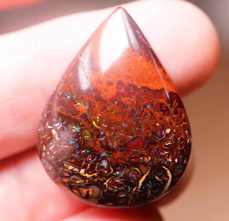 Boulder Matrix Opal Stone From Yowah, Australia, Natural Australian ...