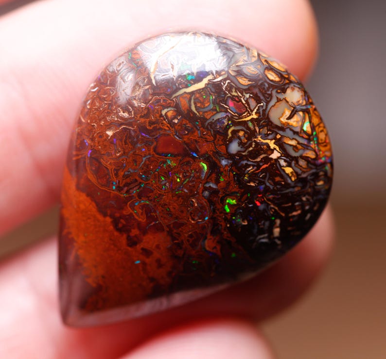 Boulder Matrix Opal Stone From Yowah, Australia, Natural Australian ...