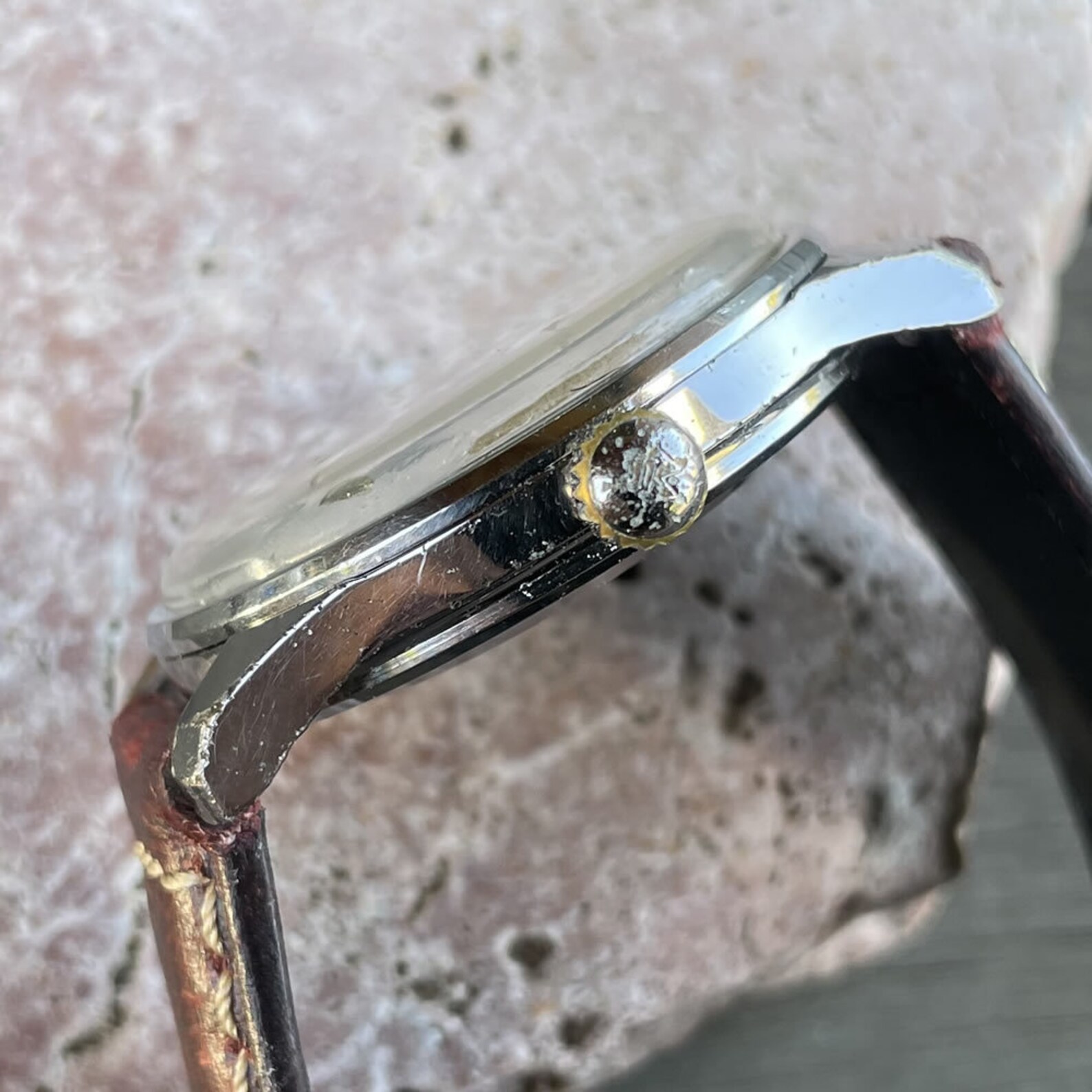 SEIKO CROWN 21 Jewels Mechanical Hand-wound Made in October - Etsy