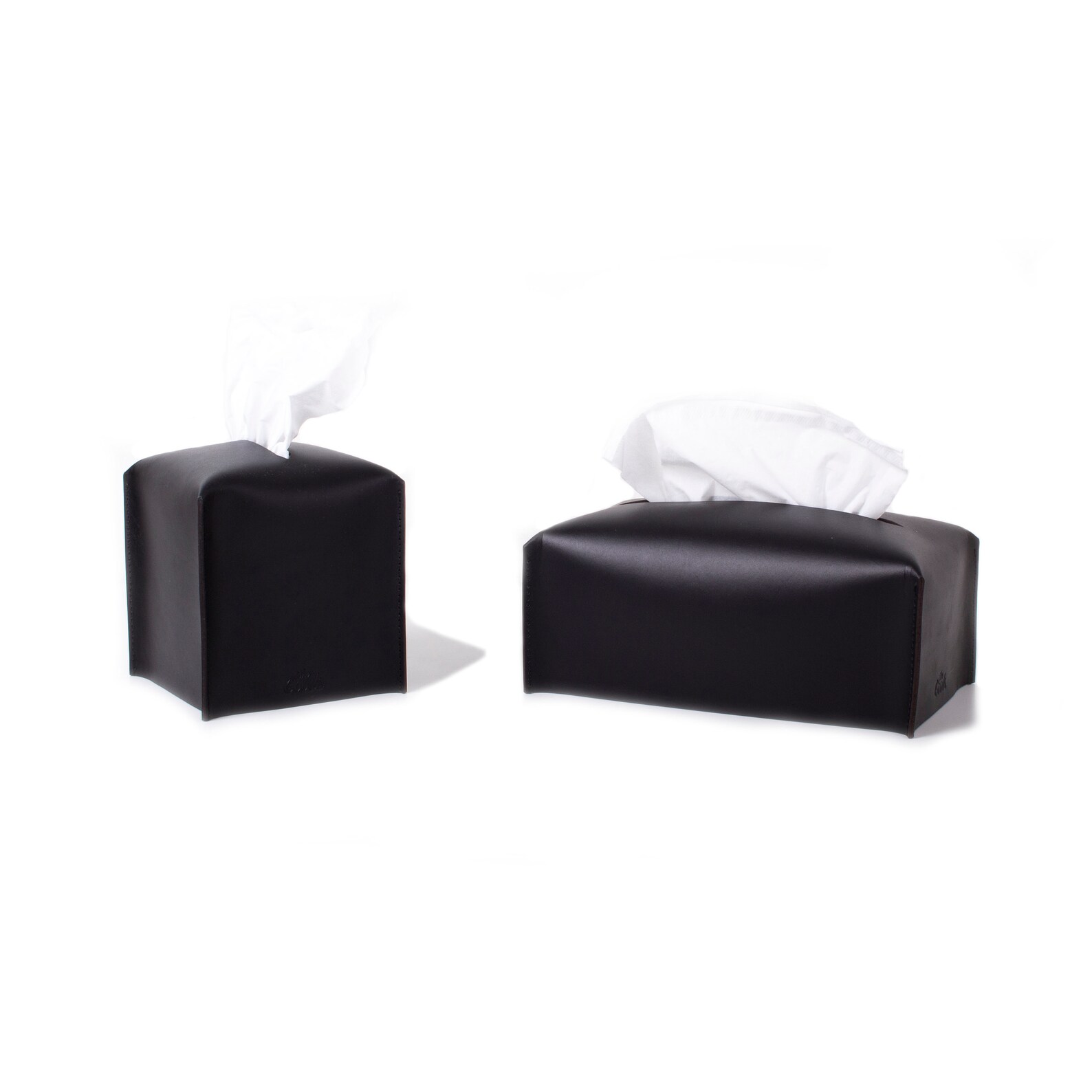 The Sniff - Leather Tissue Box Cover - Etsy