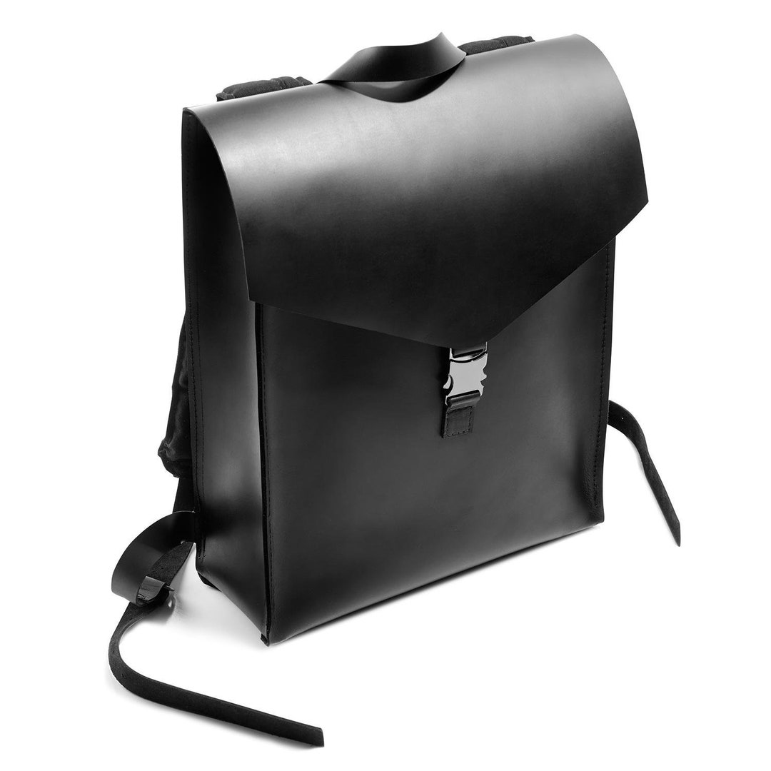 The Shell - Leather Backpack - Etsy