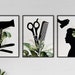 Hairdressing Wall Art, Glam Decor, Hairstylist Decorations, Beauty ...