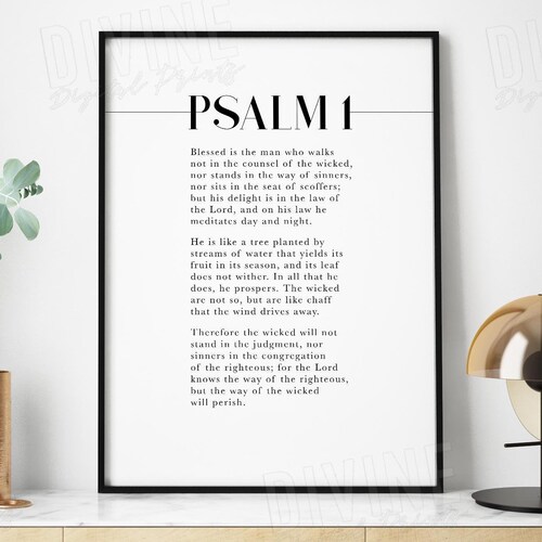 Christian Wall Art Bible Verse Prints Scripture Artwork Set - Etsy