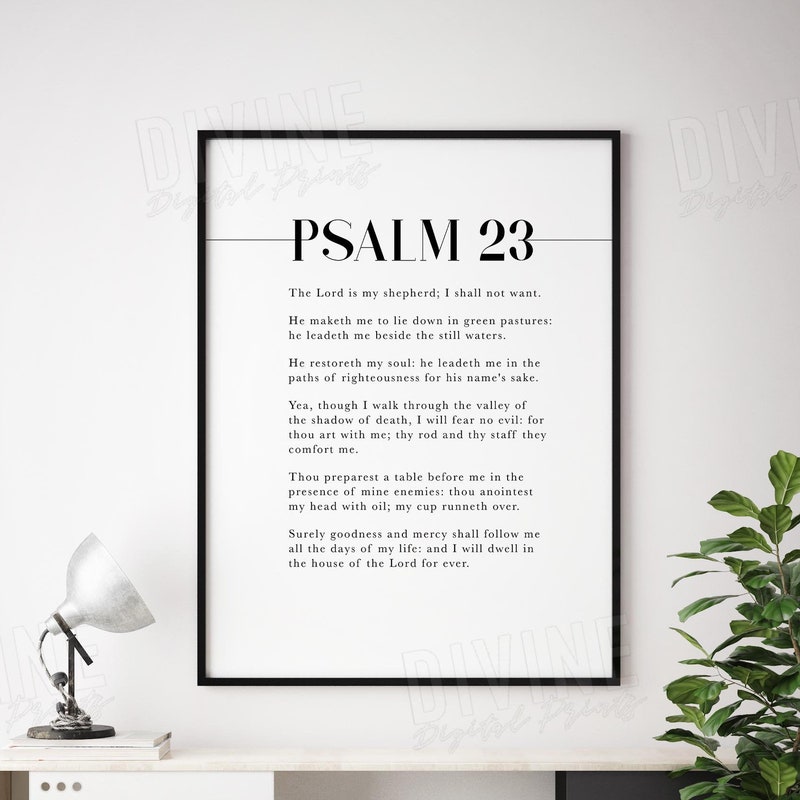 Kjv Bible Verse Posters - Etsy