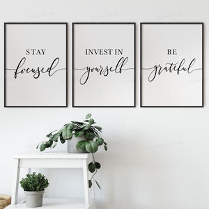 Positive Affirmations Wall Art, Inspirational Teen Girl Print, Teenager ...