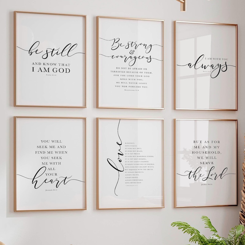 Christian Wall Art - Etsy