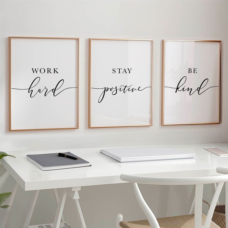 Be Kind Work Hard - Etsy