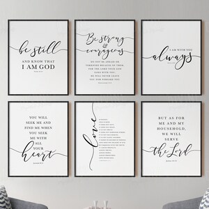 Christian Wall Art Bible Verse Quotes Popular NIV - Etsy Canada