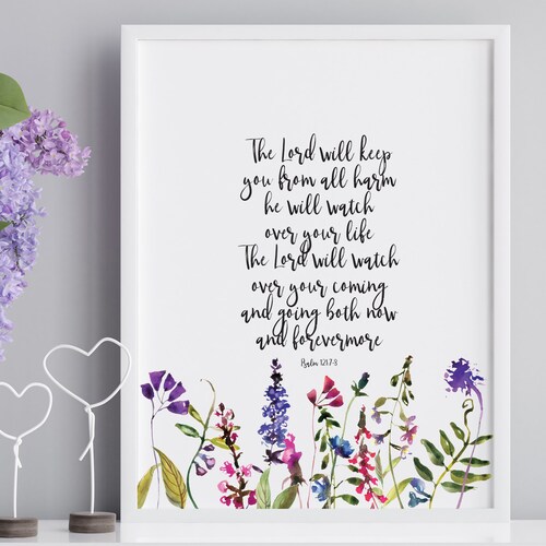 Psalm 150 Praise the Lord Bible Verse Printable Art | Etsy