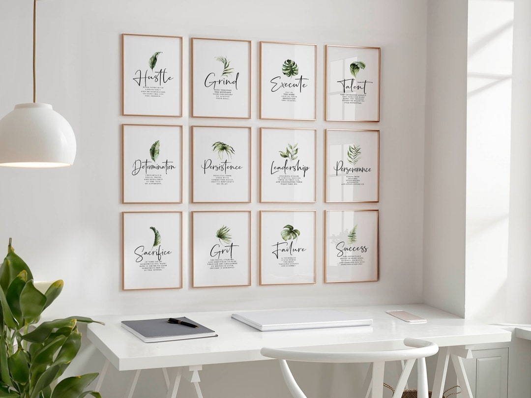 Boho Classroom Decor: Motivational Quote Prints (digital Download) - Etsy