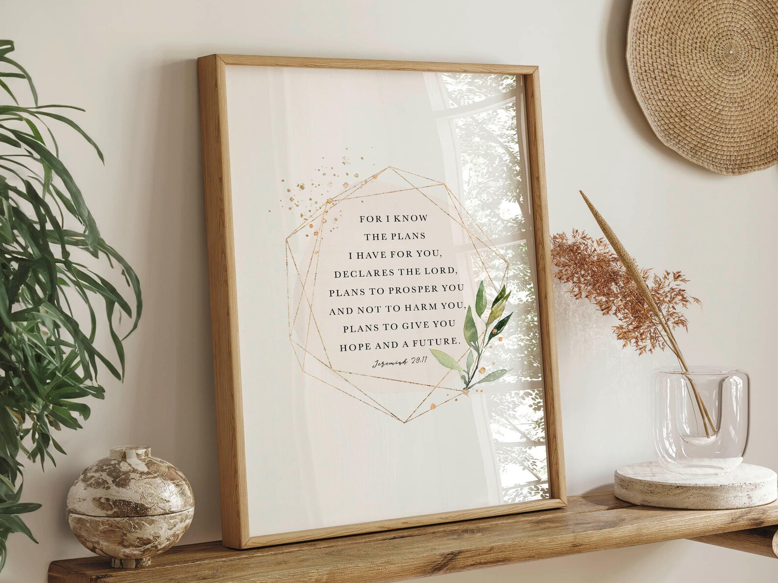 Scripture Printable Jeremiah 29 11 NIV Popular Bible Verse Wall Art ...